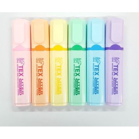 (KTS) TEX Liter Pastel 118 Highlighter Selectable Colors. | Shopee ...