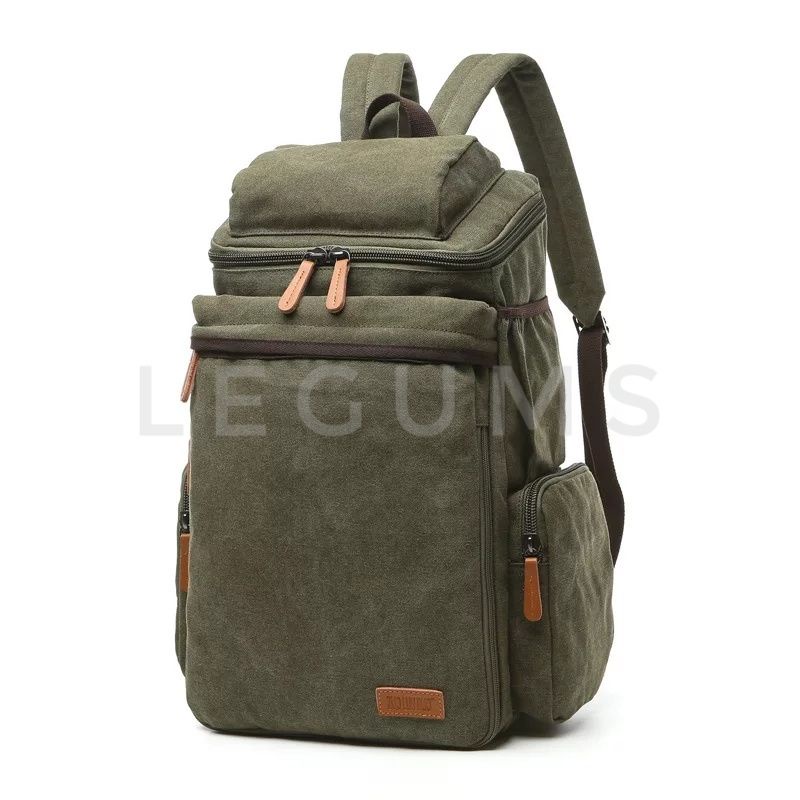 Legums Senator Men's Backpack Canvas Laptop 14 Inch Best Men's Big Bag ...
