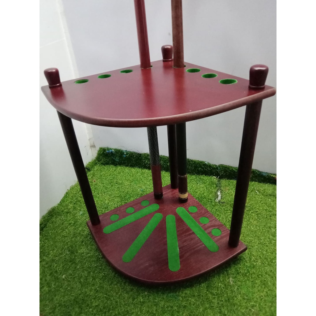 3 IN 1 8 HOLES CUE & BALL RACK | LAGAYAN NG TAKO NG BILYARAN [GAMIT SA ...