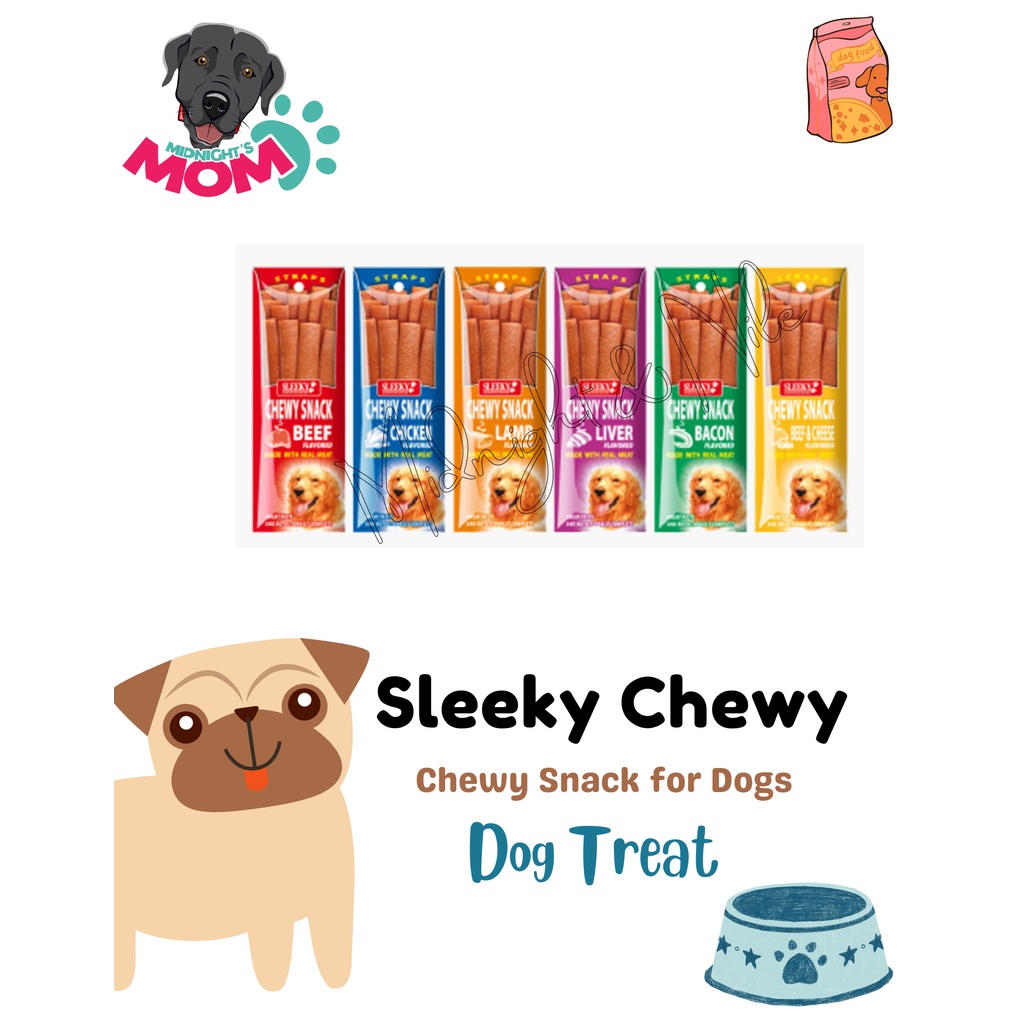Sleeky Chewy Snack Strap Dog Treat | Shopee Philippines