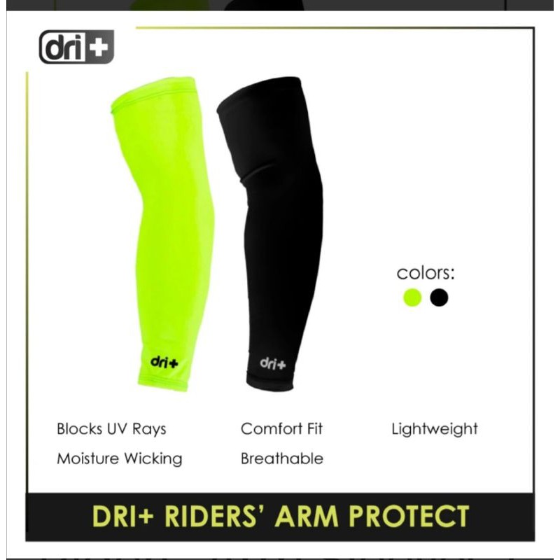 Dri Plus DUWAW3401 W Riders' Arm Sleeves 1 pair | Shopee Philippines