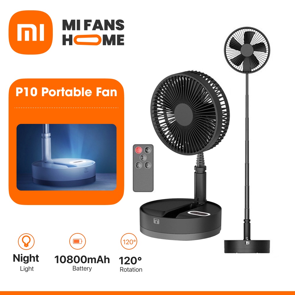 P10 Portable Multi-Funtion Electric Fan USB Charging with 4 Speed ...