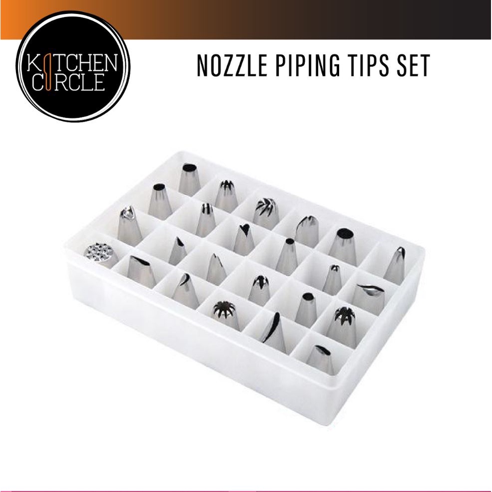 Nozzle Piping Tips Set | Shopee Philippines