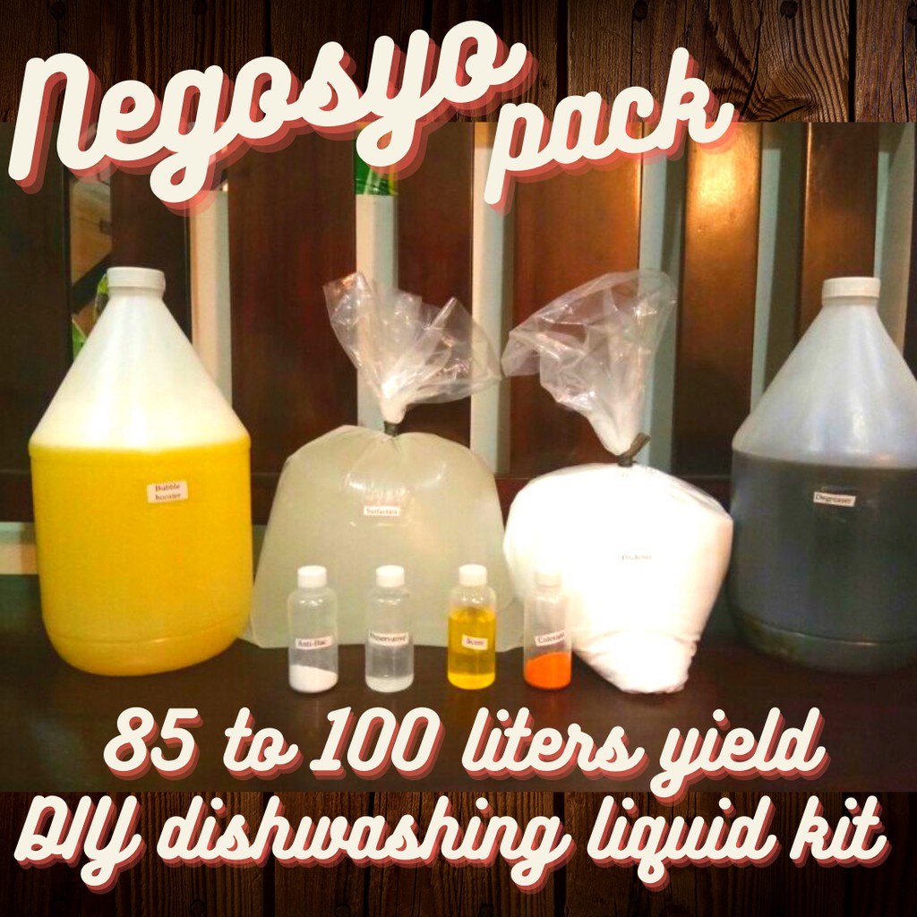 Negosyo pack Dishwashing Liquid Kit | Shopee Philippines