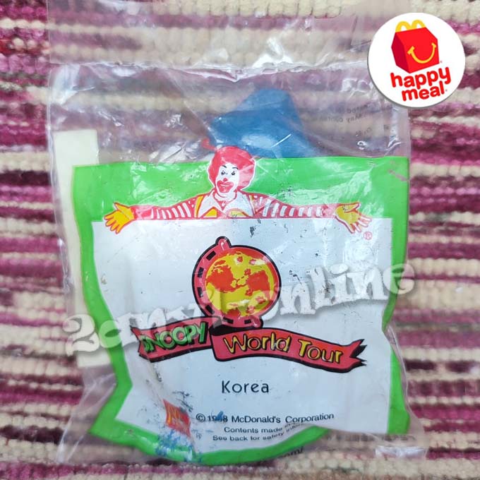 1998 Mcdo Snoopy World Tour - KOREA (Sealed) | Shopee Philippines