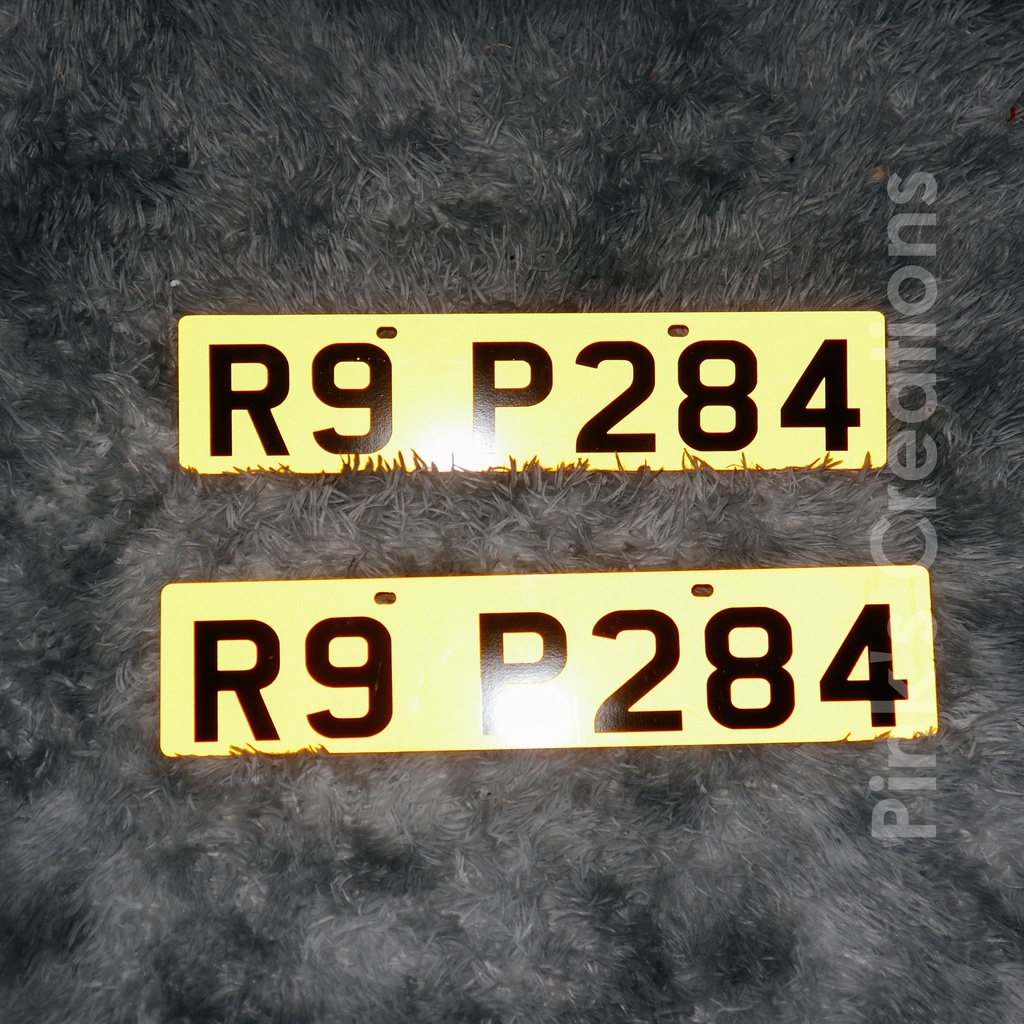 Hongkong Plate / Euro Plate (Reflectorized) | Shopee Philippines