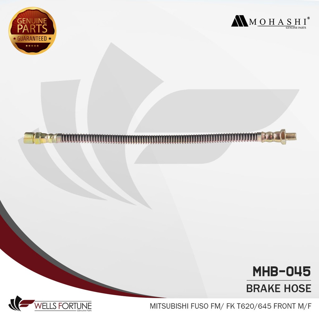 MITSUBISHI FUSO FM/ FK T620/645 FRONT M/F 20 INCHES MOHASHI BRAKE HOSE ...