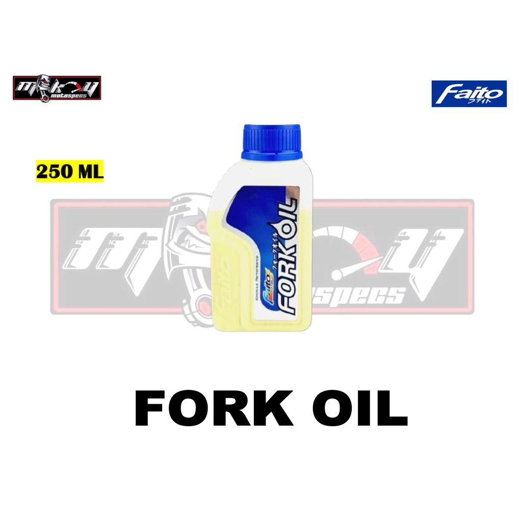 FAITO Fork Oil For All Motorcycles 250 ML | Shopee Philippines
