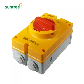 SUNTREE AC Isolator 415V AC 32A 63A IP66 Rating Solar Waterproof Isolator Switch | Shopee ...