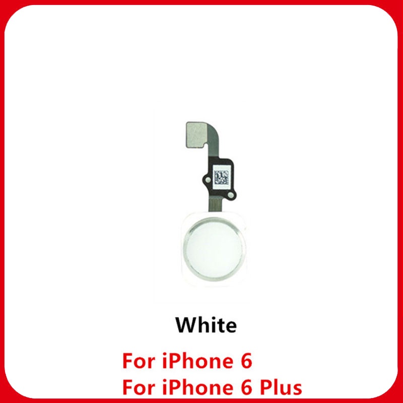 Home Button Flex For iPhone 6 6s 7 8 Plus 5s SE 5C 5G Return Back Home ...