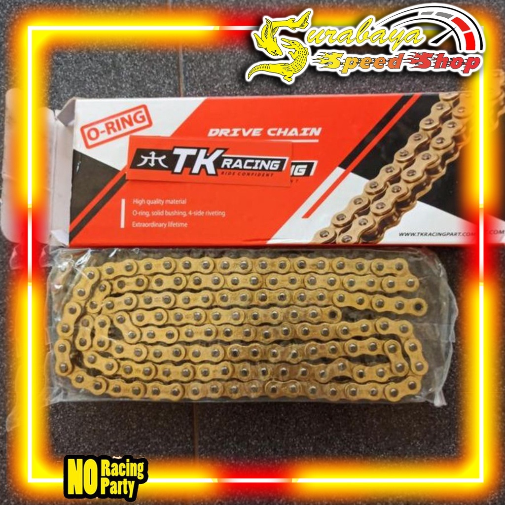 Tk Chain Chain Gold Gold Oring O-Ring Daily Touring Racing 520 HPO 120L ...