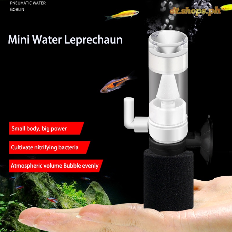 Fish tank filter mini water goblin filter aquarium silent diving oxygen ...