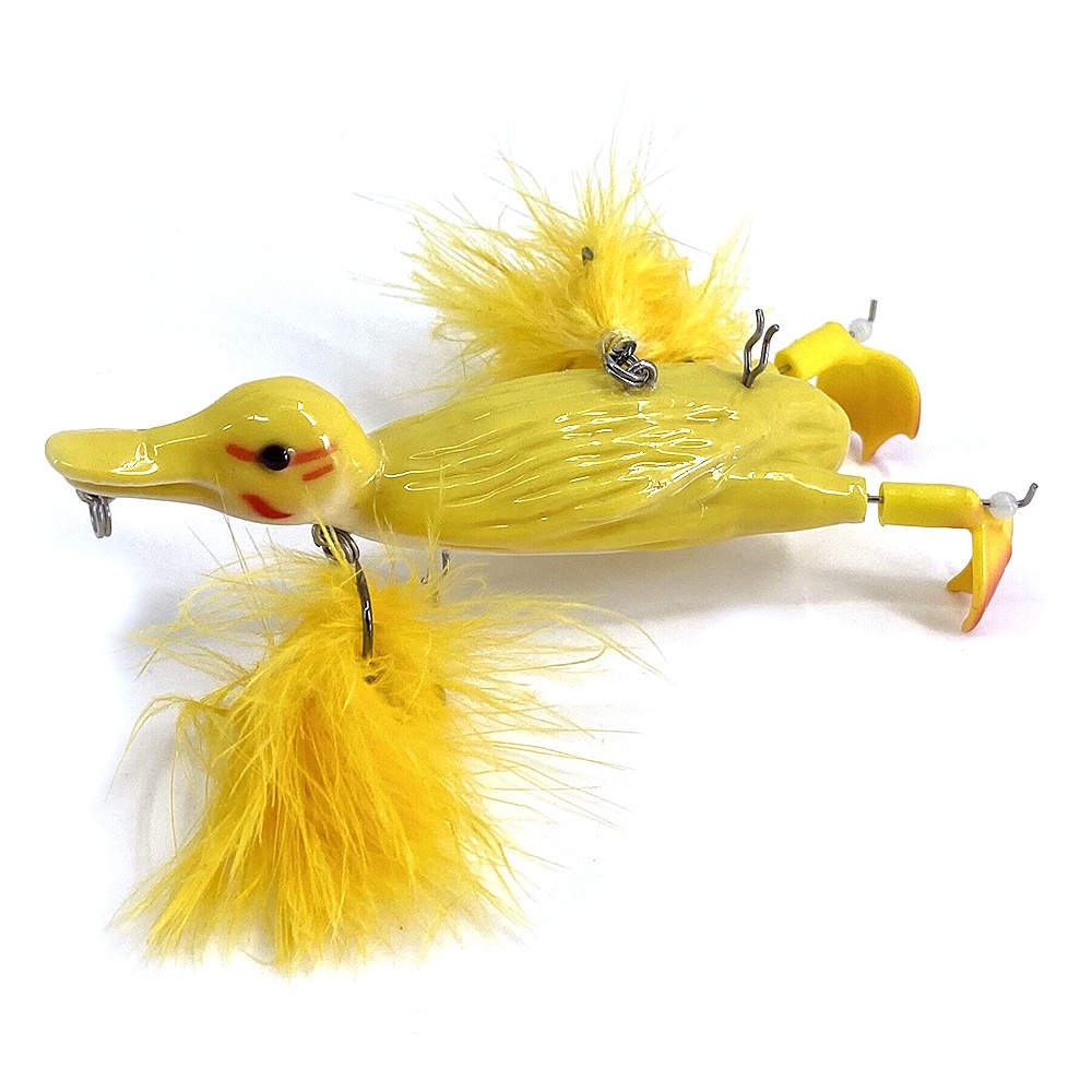 125mm 30g Duck Fishing Lure Top Water Whopper Poppers Wobblers ...
