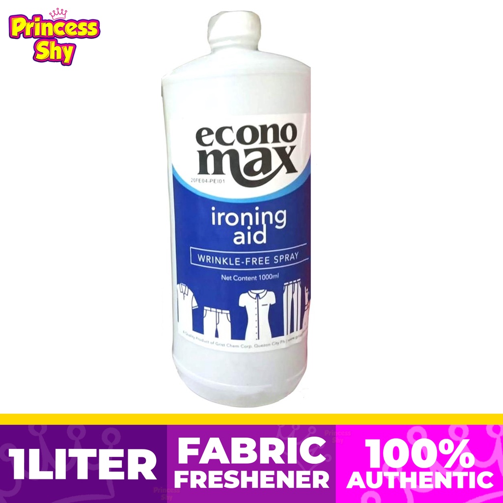 Economax Ironing Aid Easy Iron 1 Liter | Shopee Philippines