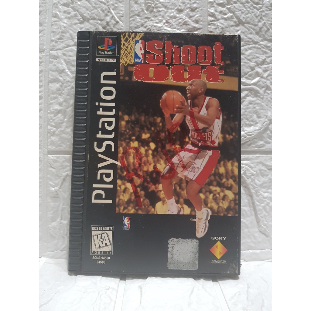NBA Shoot Out Playstation Game PS1 Long Box Edition US Version (Used ...