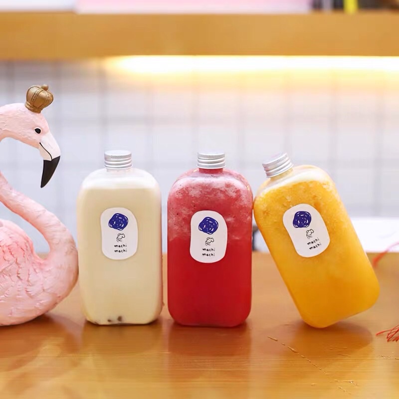Milk Tea Milk Shake Fruit Juice Bottle 400ml [READY STOCK] | Shopee ...