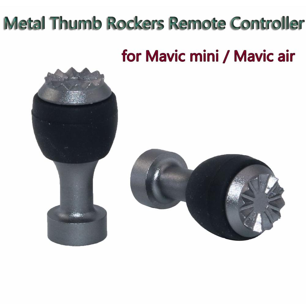 1 Pair Detachable Metal Thumb Rockers Remote Controller Joystick ...