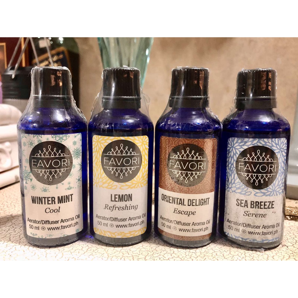 FAVORI Aerator/Diffuser (AD) Aroma Oil 50ml | Shopee Philippines