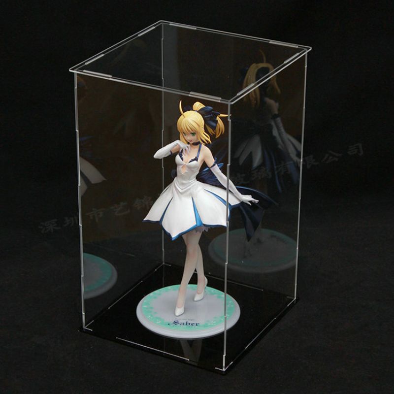 Custom Acrylic Display Box 3mm Acrylic Diecast Action Figure Box ...