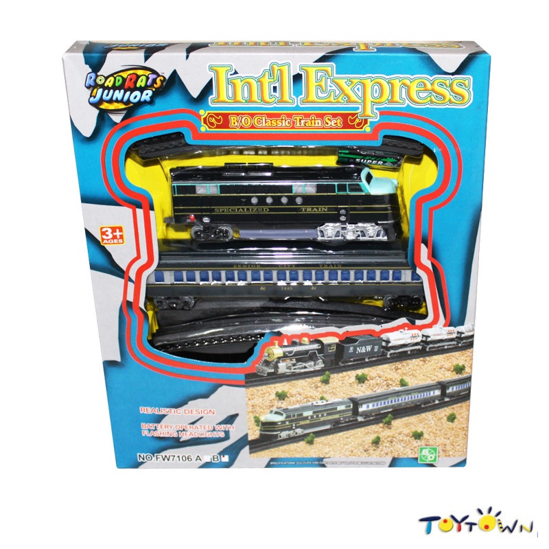 Road Rats B/O Int'L Express Train Set B - Small | Shopee Philippines