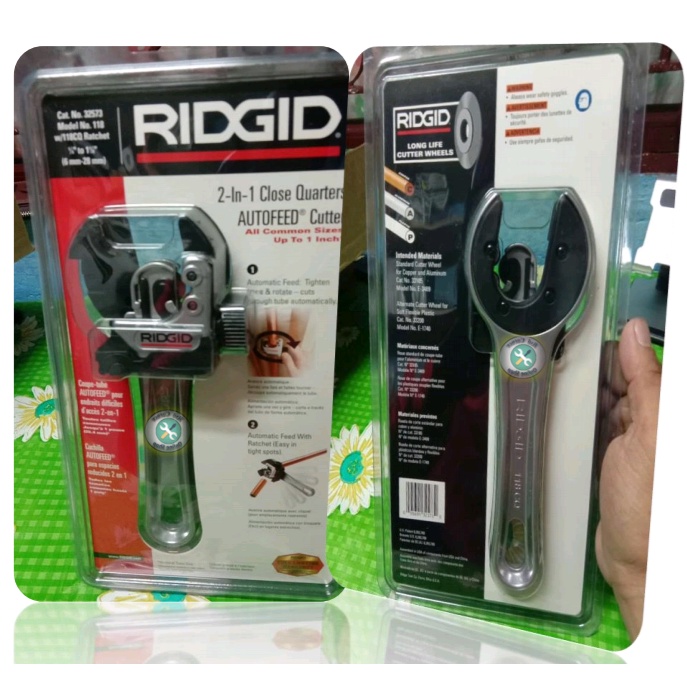 RIDGID AUTOFEED CUTTER (118 w/ 118CQ RATCHET) | Shopee Philippines