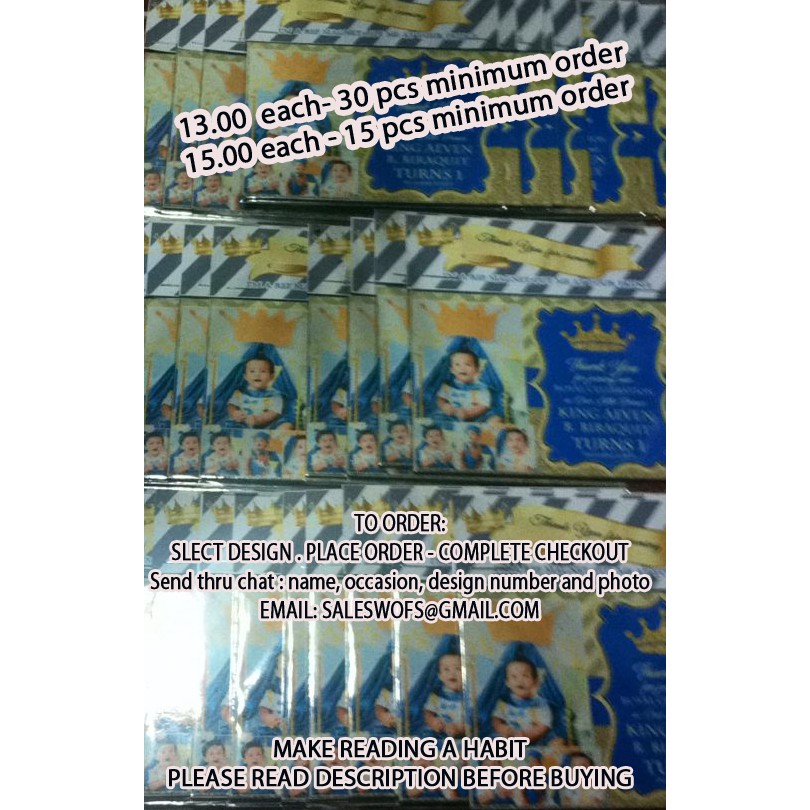 2R Personalized Ref Magnet Princess Prince Birthday Baptism Christening ...