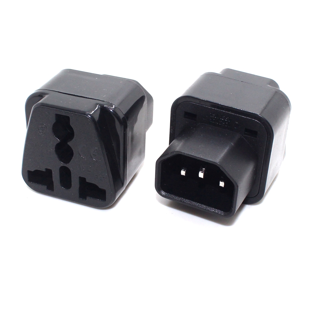 Ac Electrical Iec 320 C14 Pdu Ups Adapter Power Computer Plug C13 To