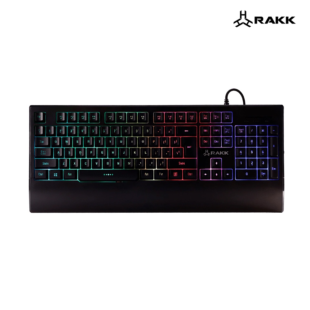 RAKK SARI Gaming Keyboard|104 Keys RGB 9-way Color Mode Backlight ...