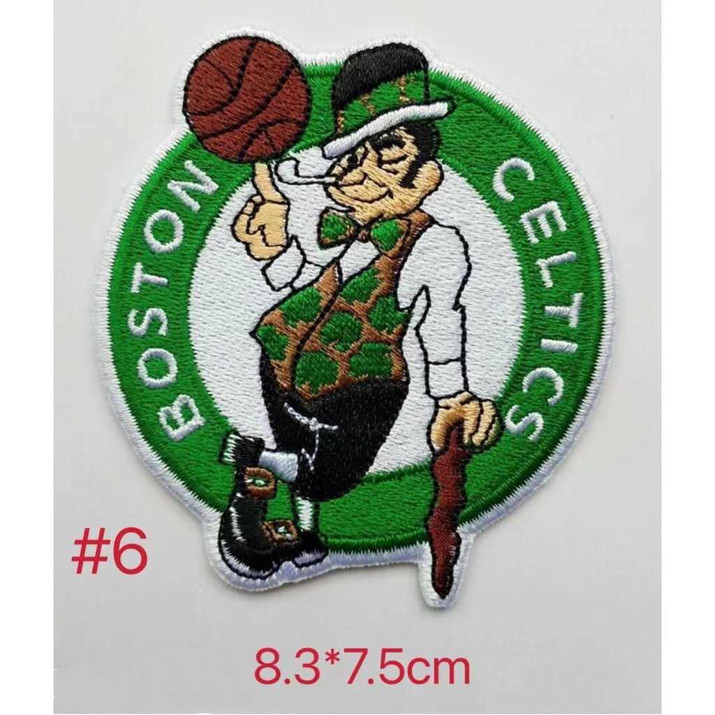 Basketball team logo embroidery cloth stickers NBA badge clothes patch ...