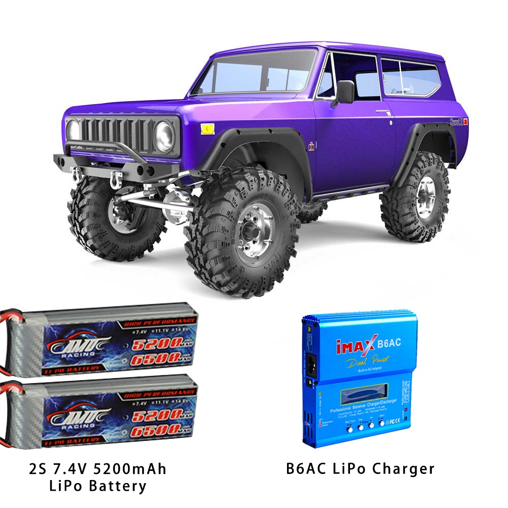 Redcat Gen8 V2 Rock Crawler RC Remote Model Car 4-WD Power Door Bridge ...
