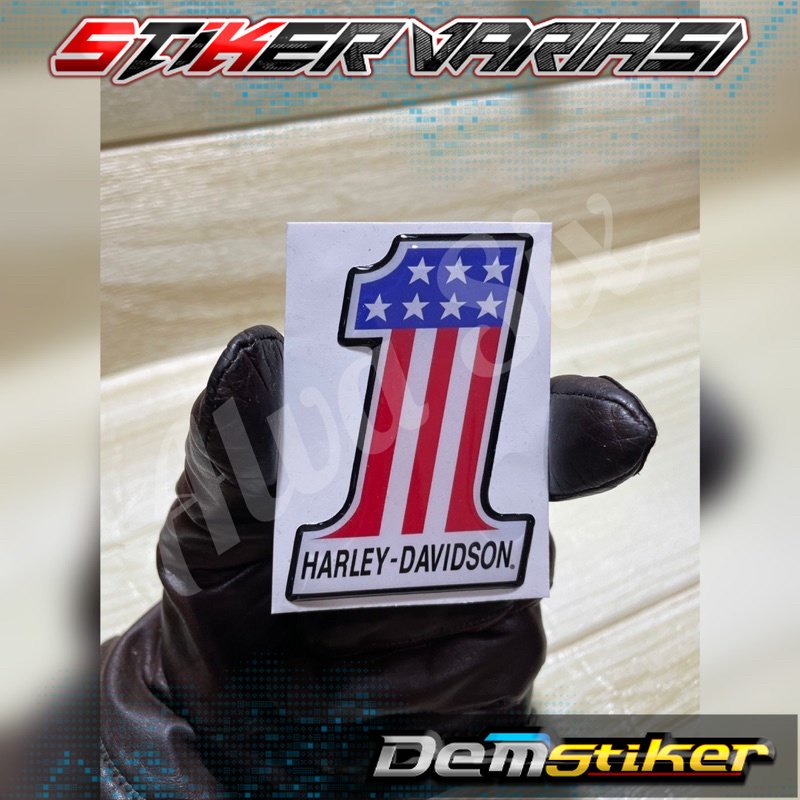 Harley Davidson Number One Sticker | Shopee Philippines