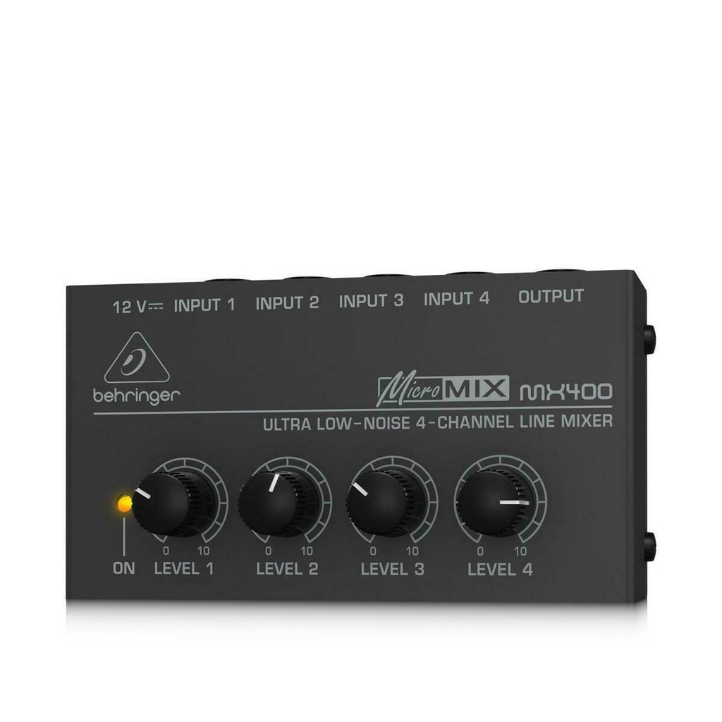 BODEGA SALE Behringer Micromix MX400 Ultra Low-Noise 4 Channel Line ...