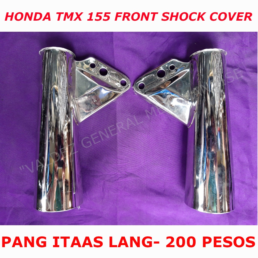 Honda TMX 155, FRONT SHOCK COVER UPPER ONLY, ITAAS LANG, 2pcs or Pair ...