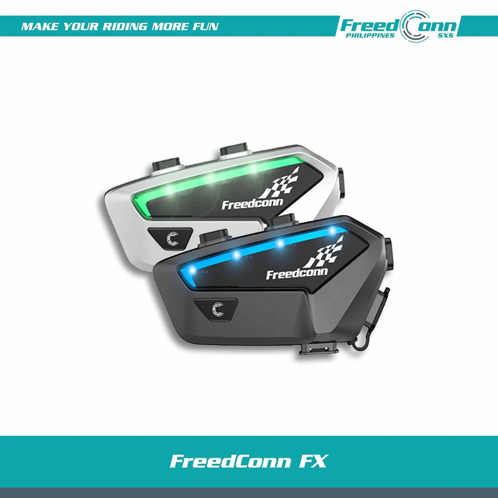 Freedconn Fx Motorcycle Helmet Bluetooth Intercom | Shopee Philippines