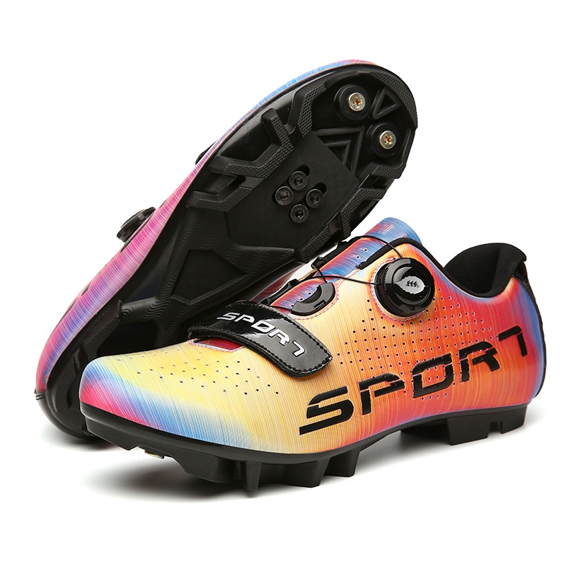SOCRS Professional Cycling Shoes Cleat Shoes SPD RB Shoes Locked Rubber ...