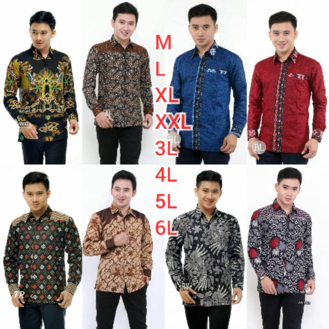 Jumbo Batik Big Size Jumbo Xxl 3l 4l 5l Batik Jumbo Couple "M, L, Xl ...