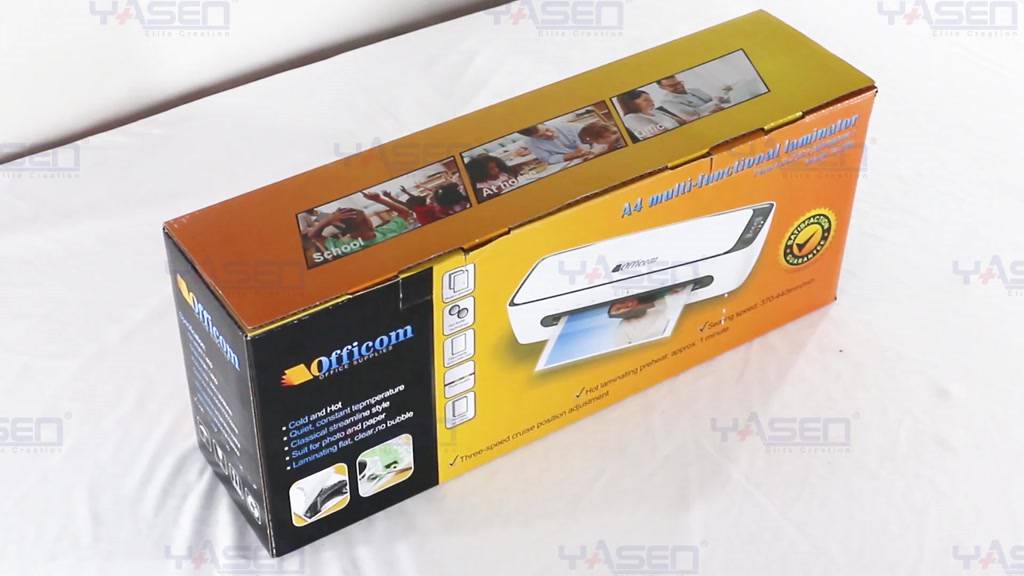 Officom 5in1 SL688 A4 Laminator Hot and Cold Laminating Machine w/ Cut ...
