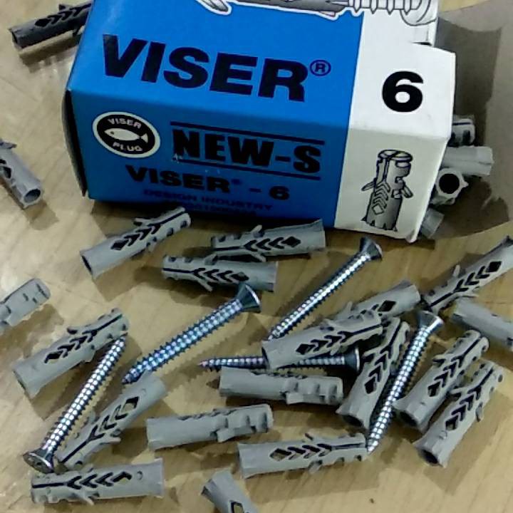 Viser new S6+Screws FH 8x1-1/4/box 100pcs | Shopee Philippines