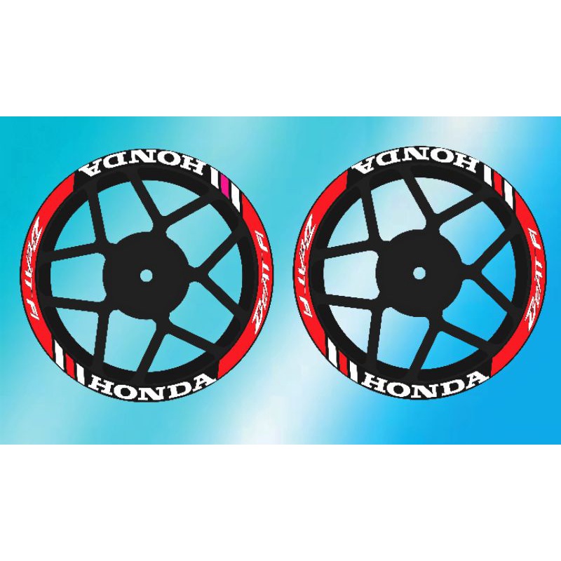 HONDA BEAT V1 V2 MAGS STICKER SET REAR AND PRONT | Shopee Philippines