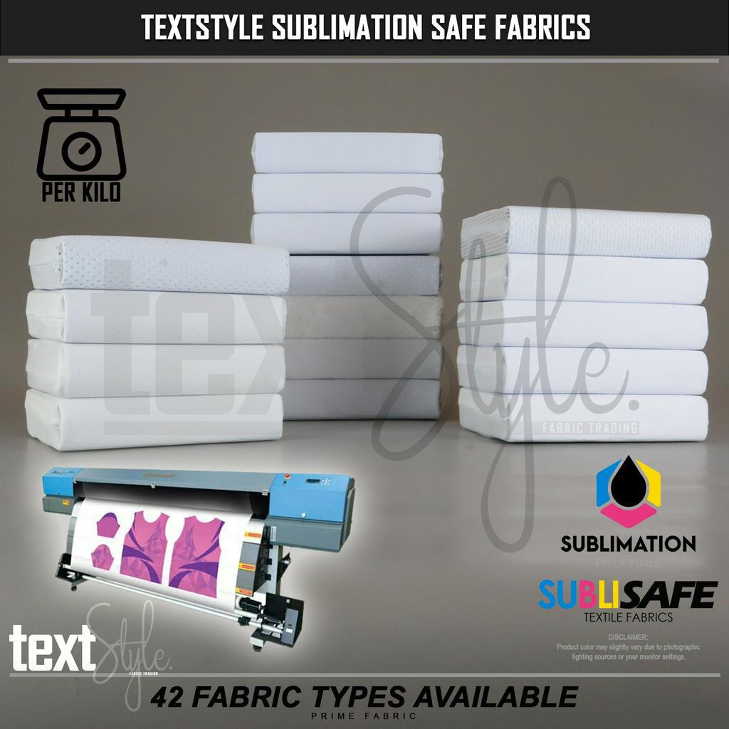 Textstyle (PER KILO) Sublimation Safe Fabric Collection | Shopee ...
