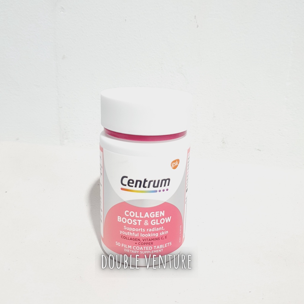 Centrum Collagen Boost & Glow 50 Tablets | Shopee Philippines