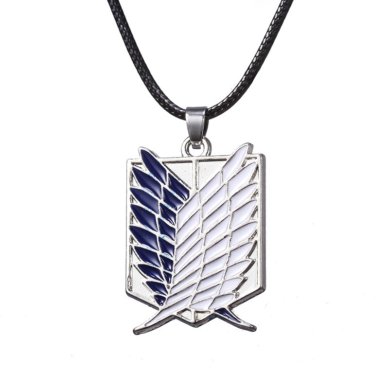 Anime Aot Eren Key Pendant Attack on Titan Necklace Jewelry for Men ...