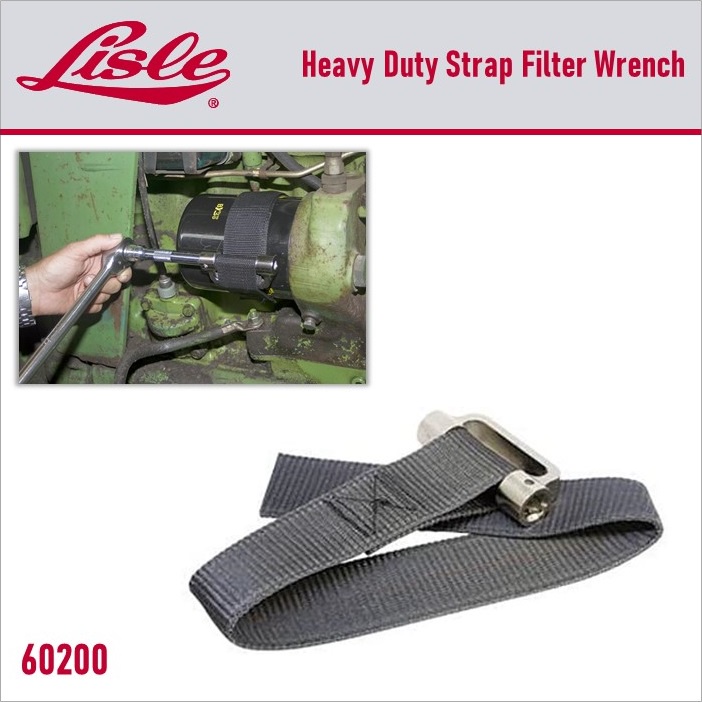 Lisle 60200 Heavy Duty Strap Filter Wrench | Shopee Philippines