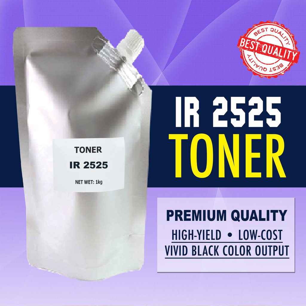 CANON IR 2525 PREMIUM TONER POWDER 1KG | Shopee Philippines
