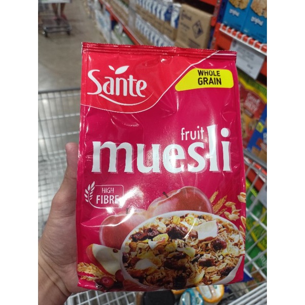 Sante Whole Grain Fruit Muesli 350g | Shopee Philippines