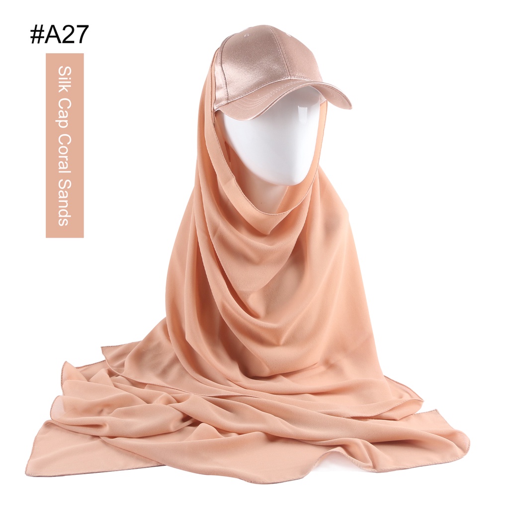 Musilm Women Jersey HIjab With Base Ball Hat Cap Sports Caps with ...