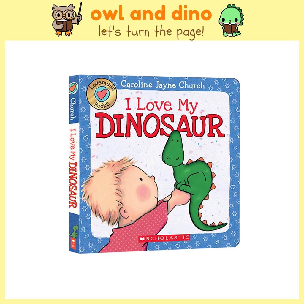 I Love My Dinosaur (Board Book) | Shopee Philippines