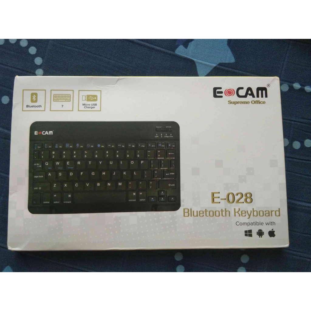 ikigai ECAM Bluetooth Keyboard (high quality) BLACK | Shopee Philippines