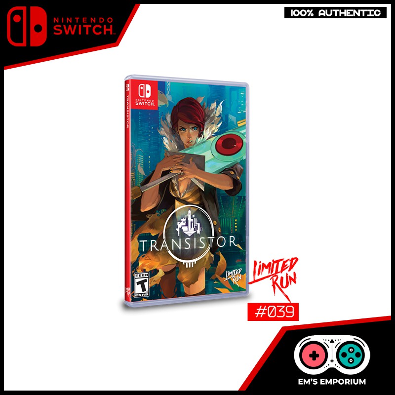 Nintendo Switch Games Transistor Limited Run Games | Shopee Philippines