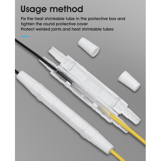 Fiber Optic Splicing Sleeve Protection Case 100pcs (Sleeve-Case ...